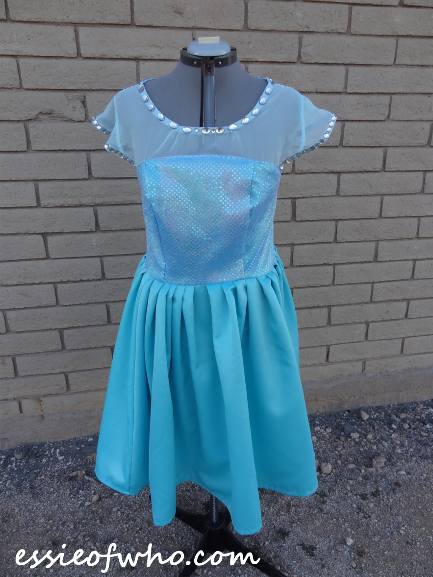 Elsa Inspired Prom Dress – Essie of Who