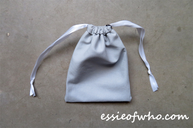 Handmade Small Drawstring Bag – Essie of Who